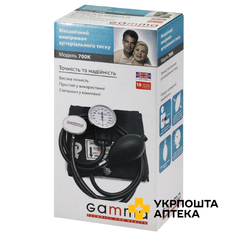 Вимірювач артеріального тиску Гамма 700 К Wuxi Medical Instrument ...